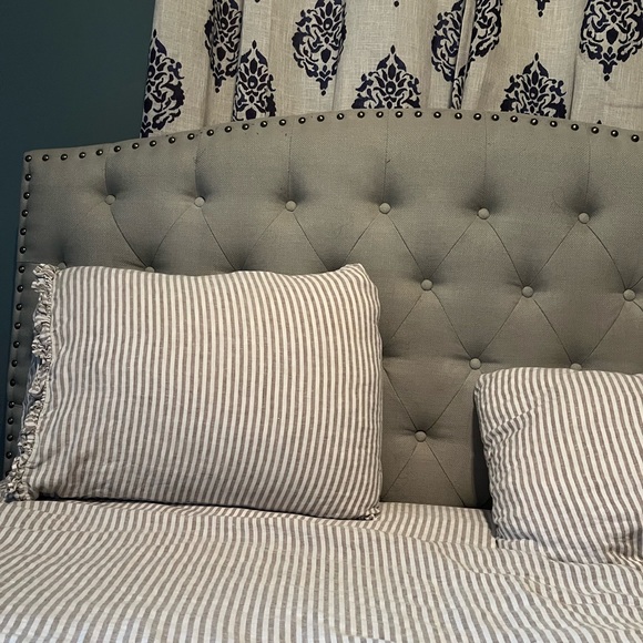 Serena & Lily | Bedding | Serena And Lily Nantucket Striped Queen Sheet ...